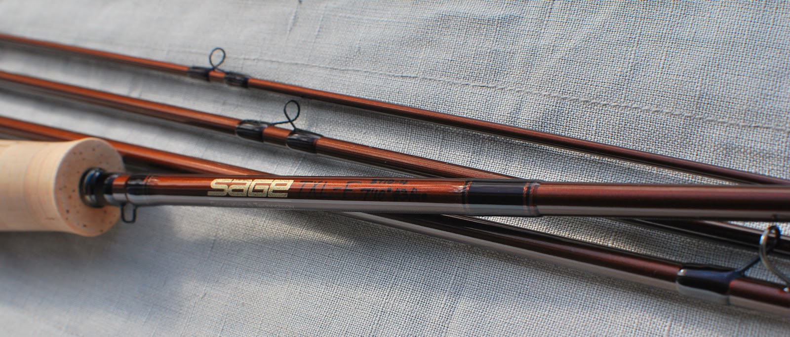 Handcrafted graphite and fiberglass fly rods: Sage TXL-F