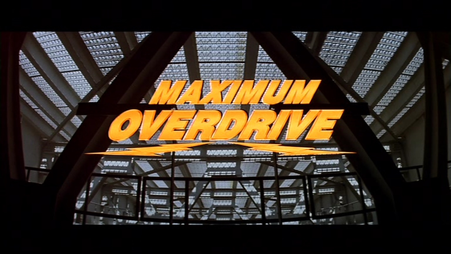 Happyotter: MAXIMUM OVERDRIVE (1986)