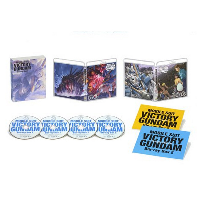 GUNDAM GUY: Mobile Suit Gundam Victory Gundam Blu-ray Box Set 1 & 2 ...