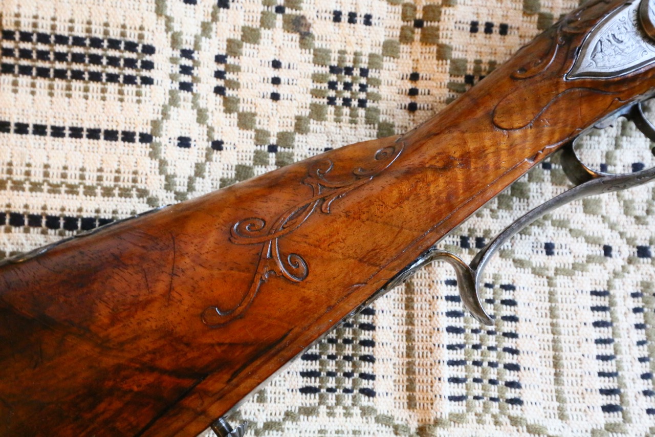 Contemporary Makers: Antique Flintlock German Hunting Gun by Christoph ...