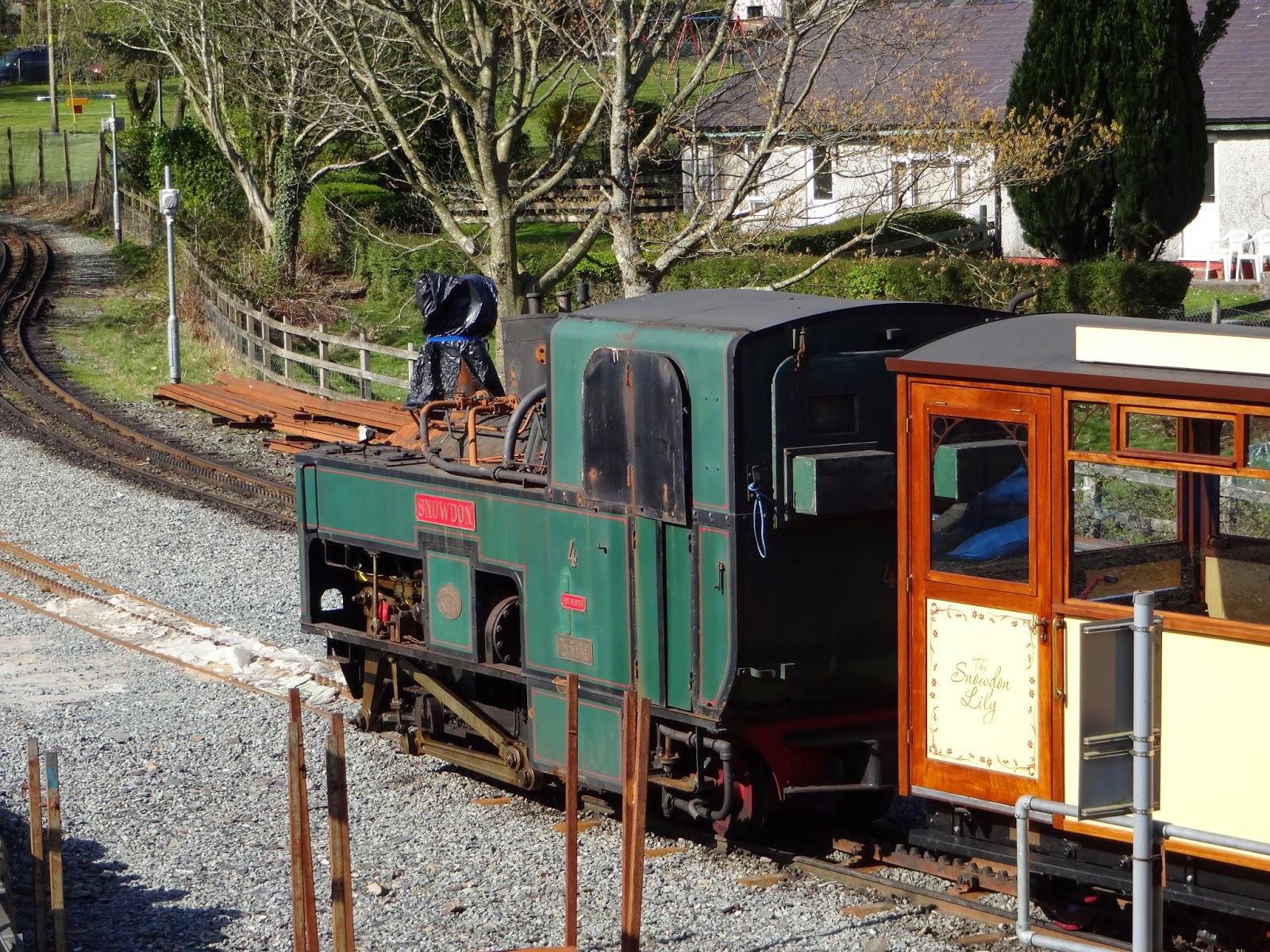 David W My Trains: Snowdon Mountain Railway 15/4/2014