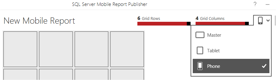 Realized Design: SQL Server Mobile Report Publisher - First Look