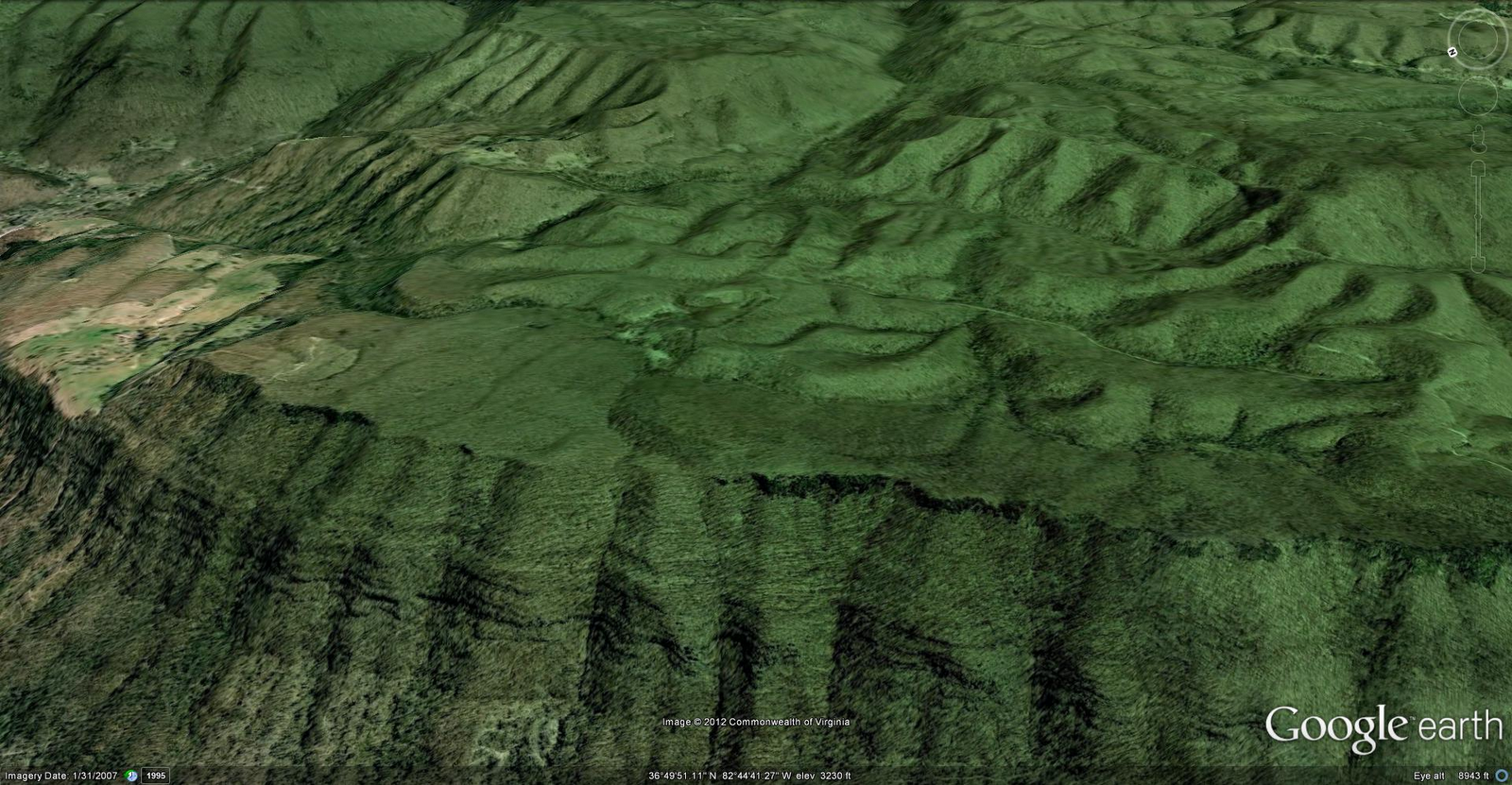 The High Knob Landform: April 2012 - Spring Majesty In Maple Gap