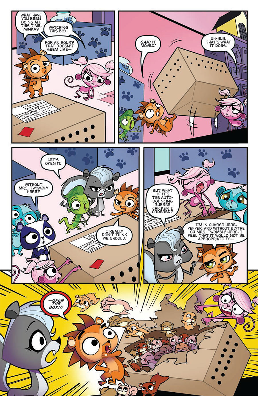 Littlest Pet Shop Pepper And Sunil Kissing