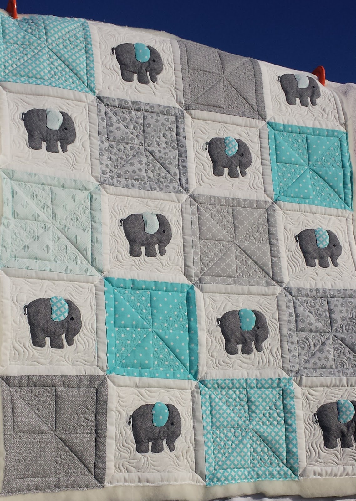 Quilting Baby Elephant