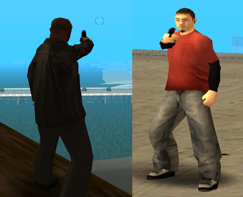 GTA SA LowPoly Mods: Python.ifp