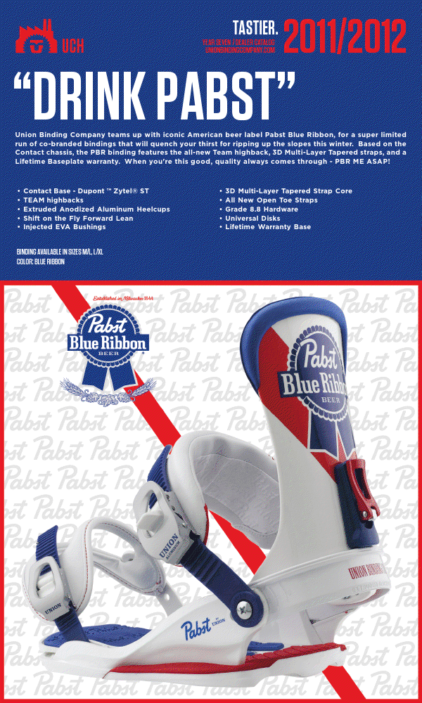 Eastern Boarder Natick: Union PBR Collab Available Mid Oct. Exclusively ...