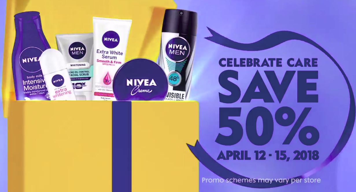 Manila Shopper: The Big Nivea Sale: April 12-15 2018