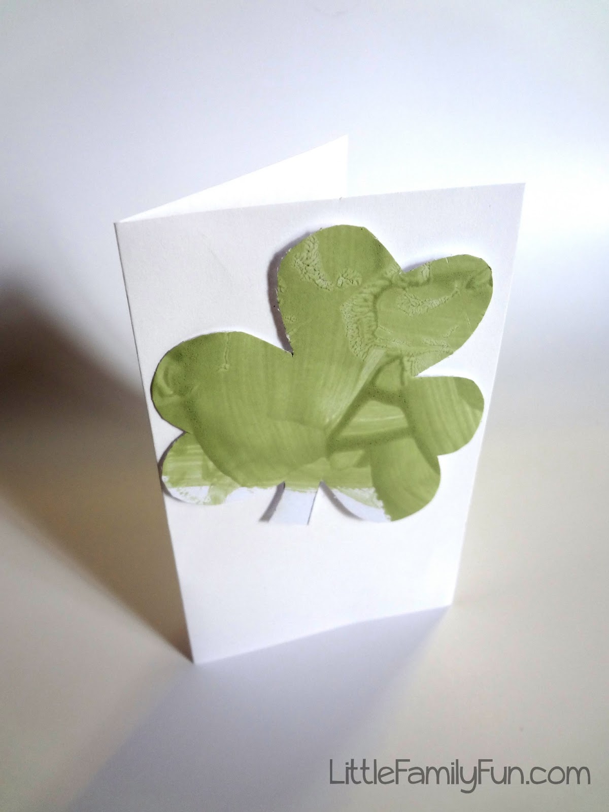 Little Family Fun: Clover Cards