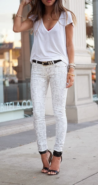 For the love of fashion: 10 Chic ways to wear a white tee