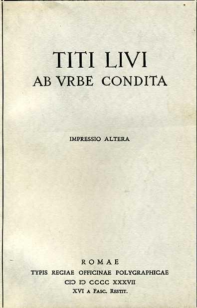 Augusto: Tito Livio