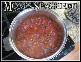 Sisters in the Kitchen: Mom's Spaghetti