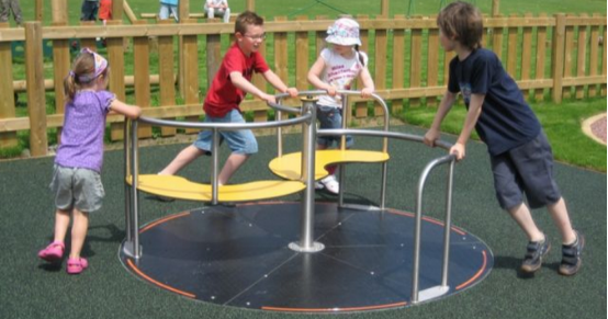 Playground equipment-Getting Into A Spin With Playground Roundabouts