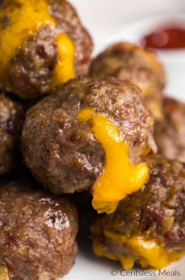 BACON CHEESEBURGER MEATBALLS - FoodBlog mr.X