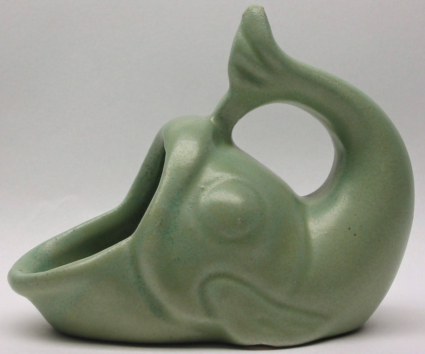 LauraGarnet: Figural Fish Ash Receiver Whimsy Early Haeger Pottery ...