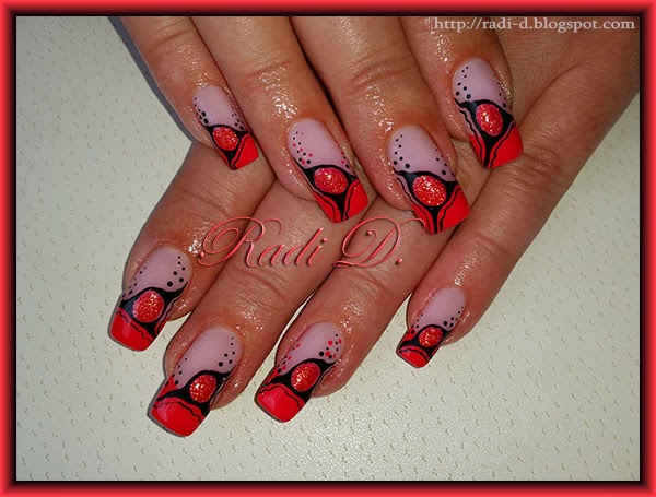 It`s all about nails: Coral French