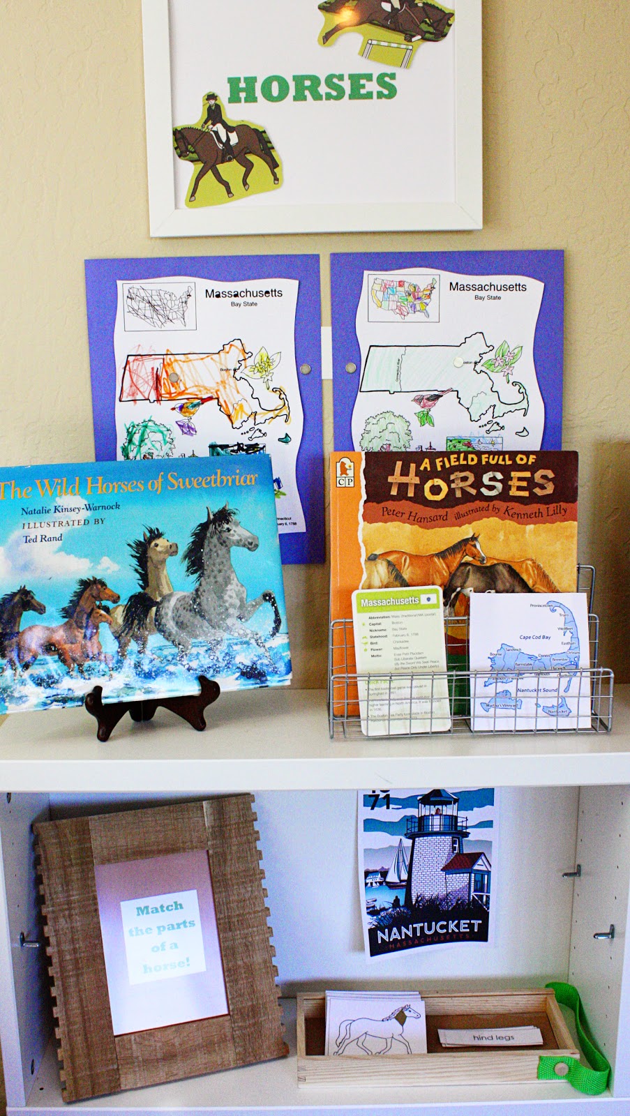 The Modern Vintage Homeschool: The Wild Horses of Sweetbriar
