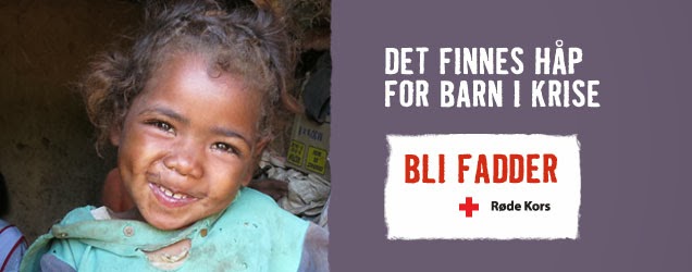 Anitas kreative side: Røde Kors fadder