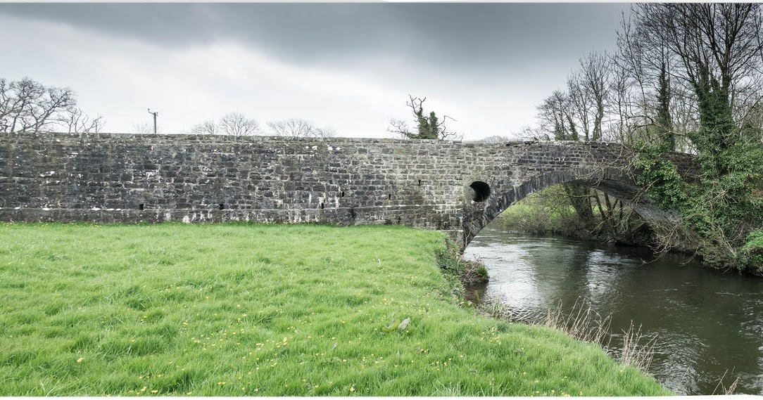 Carmarthenshire Bridges: Llanfallteg Bridge crossing the River Taf.