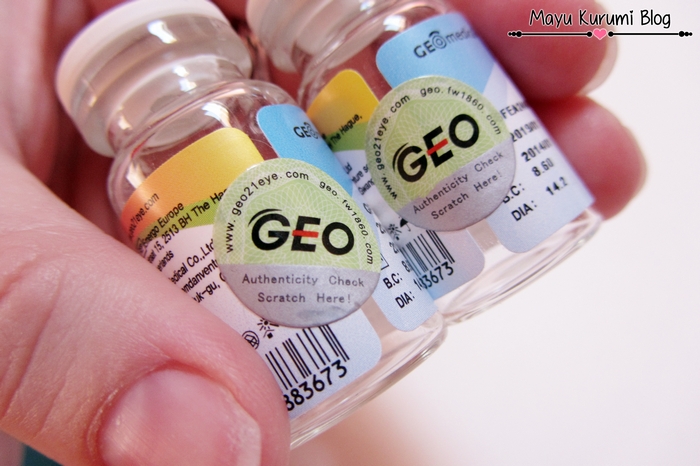 ~Circle Lenses~ Geo Tri Color Violet - Mayu Kurumi Blog