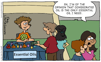 Ward Cartoonist: Essential Oil