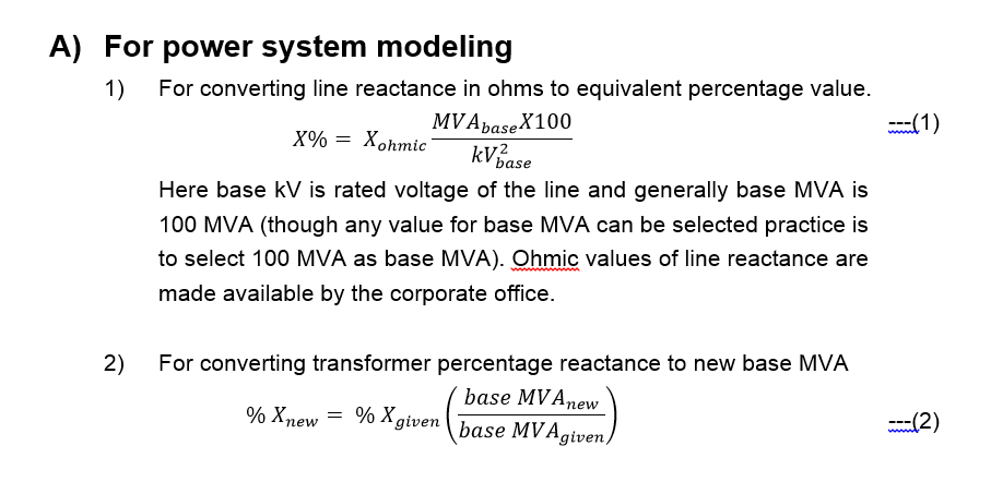 Electrical Friend: Formulae