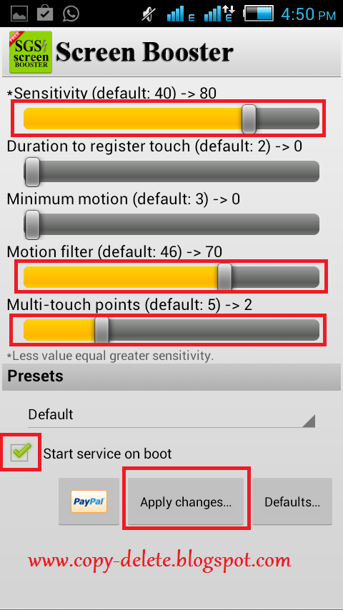 PLATINUM IDEAS: How to Increase Touch Screen Sensitivity Of Android ...