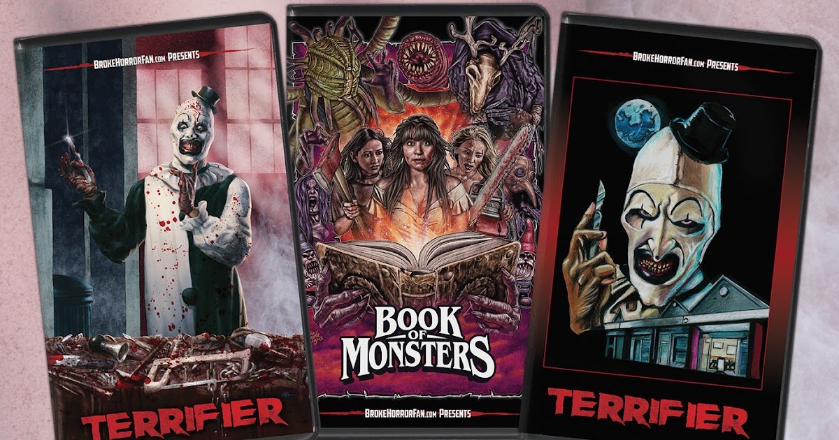 Terrifier and Book Of Monsters Join Broke Horror Fan's Limited Edition ...