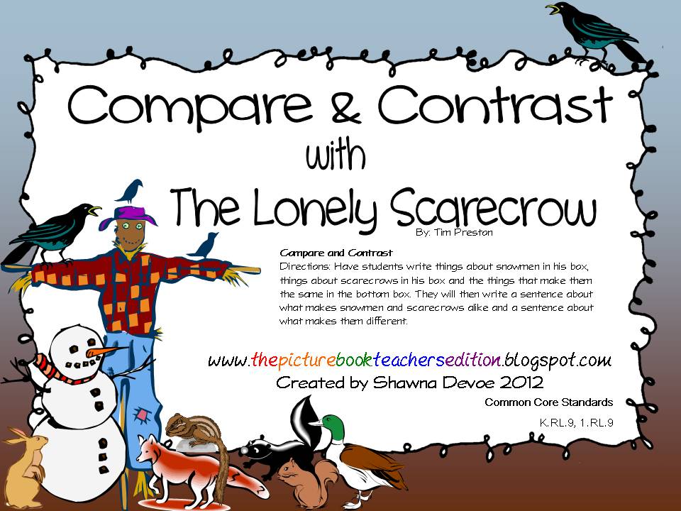 The Lonely Scarecrow by Tim Preston - Teaching Ideas | The Picture Book ...