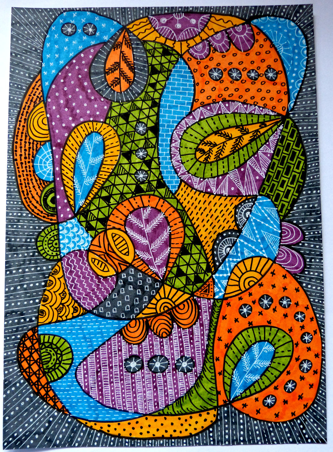 Caatje's Artsy Stuff: Doodle drawings