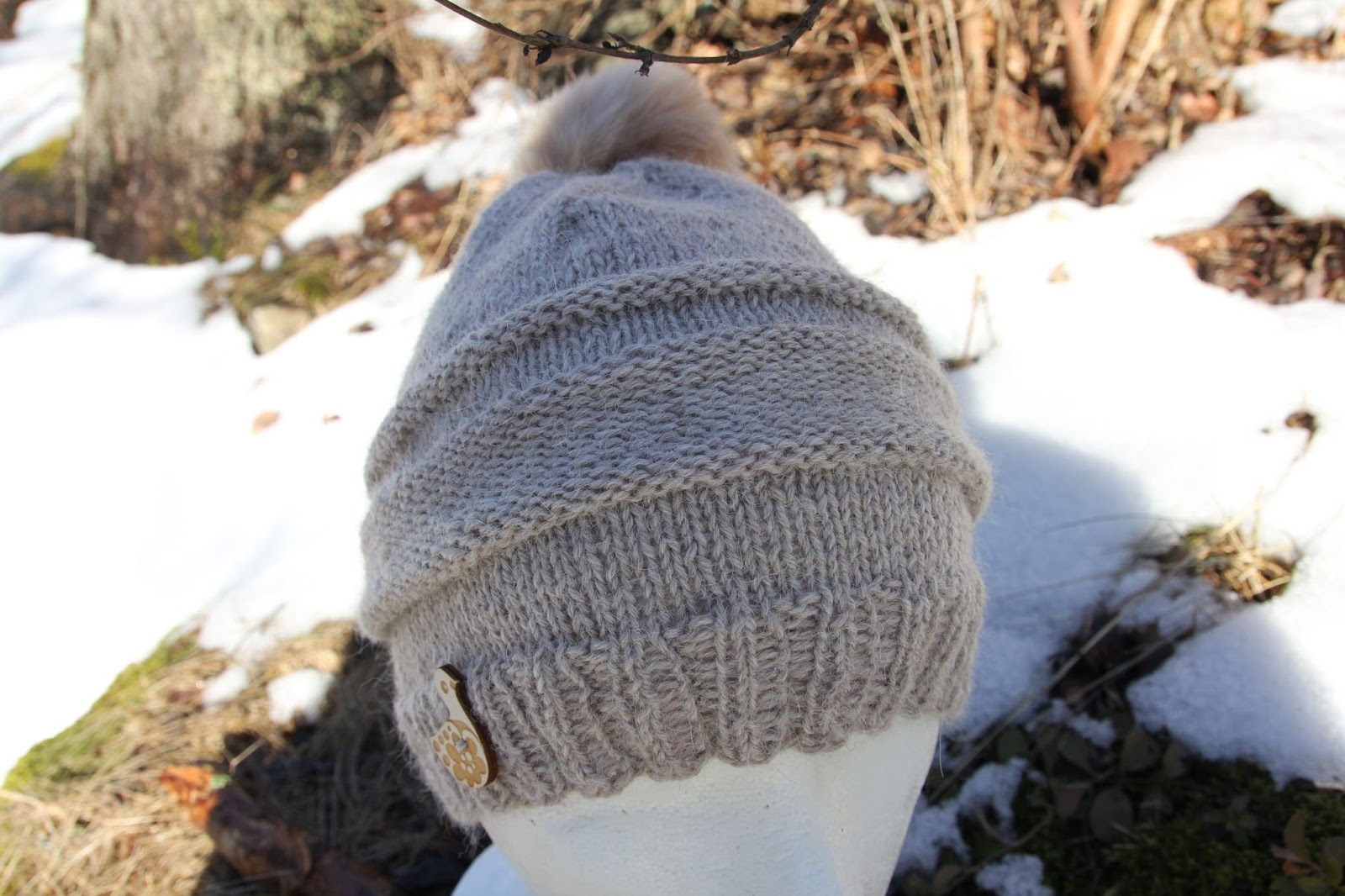 Omppumadon käsityökori: Alpakka-pipo