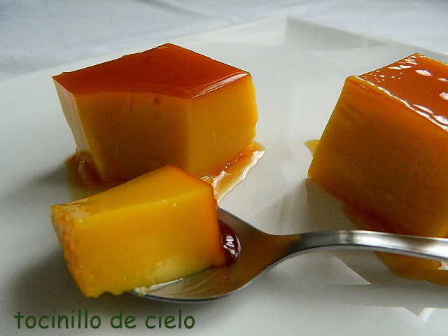 las recetas de mi abuela: TOCINILLO DE CIELO