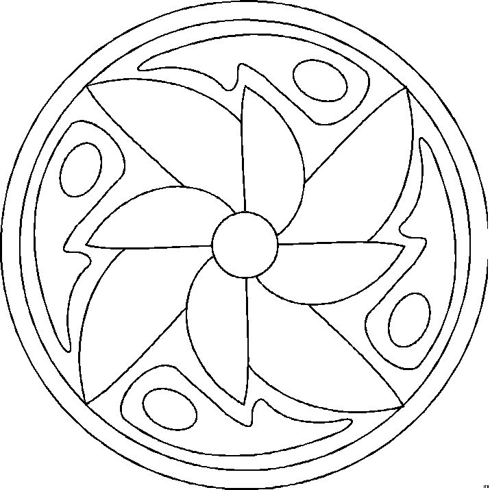 Dibujos de mandalas faciles - Imagui