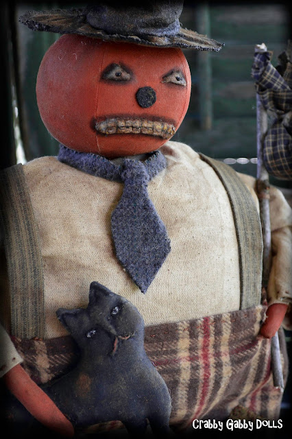 CraBBy GaBBy Dolls: HoBo FAT Jack With Cat and Nap Sack