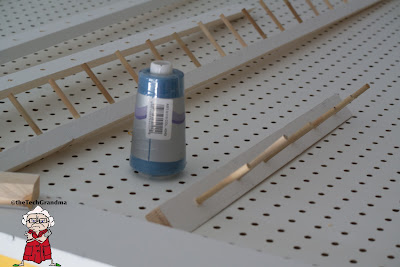 The Tech Grandma: thread board for my sewing space