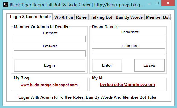 c g Black Tiger Room Full Bot c-g-black-tiger-room-full-bot