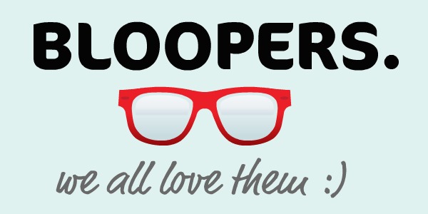 Live. Love. Craft.: //it's BLOOPER time//