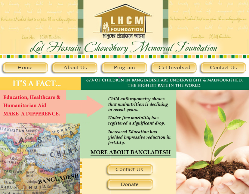 LHCM FOUNDATION "We are for humans in need"