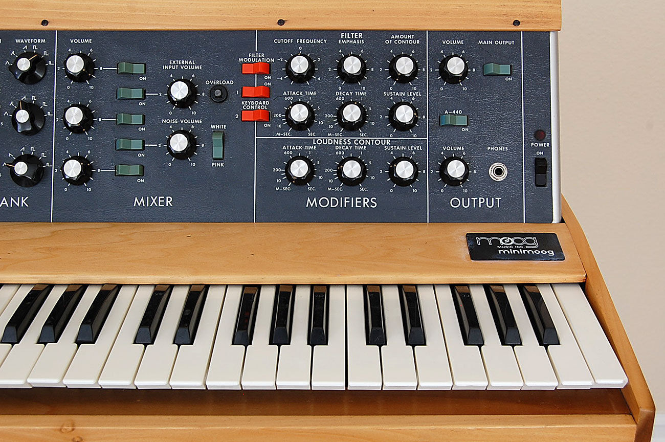 MATRIXSYNTH: Original Vintage Moog Minimoog Model D with MIDI