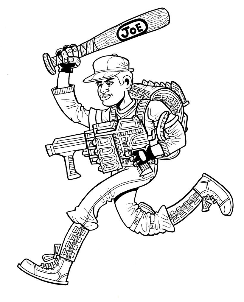 Ethan Mongin Illustration | Design : G. I. Joe Fan Art: Crimson Guard ...