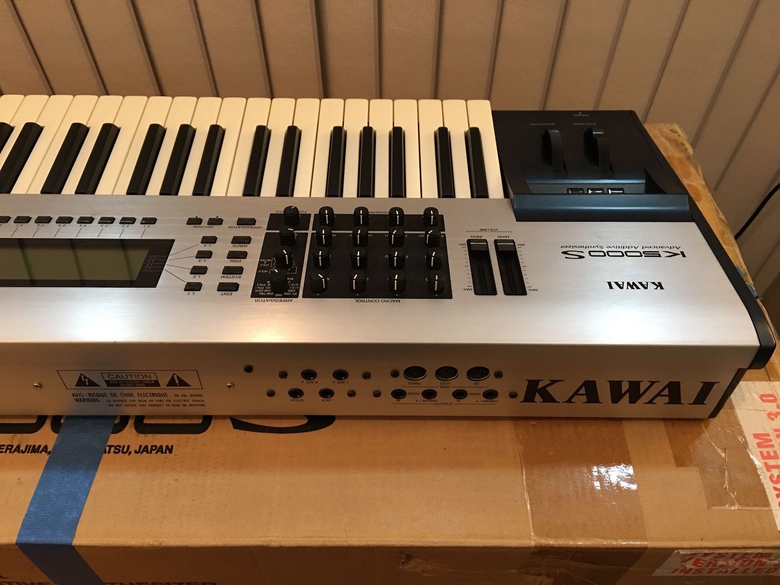 MATRIXSYNTH: KAWAI K5000S Additive & PCM Synthesizer SN 602777 with ...