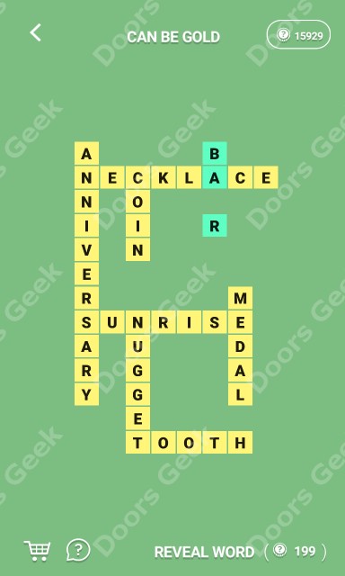 Wordcross (Crocodile) Level 199 Answers ~ Doors Geek