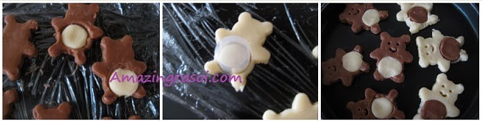 AmazingRasoi: Eggless Teddy Cookies