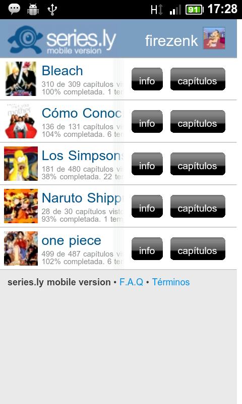 Internet para bobos: Series.ly ahora en tu móvil android para ver tus series donde quieras.