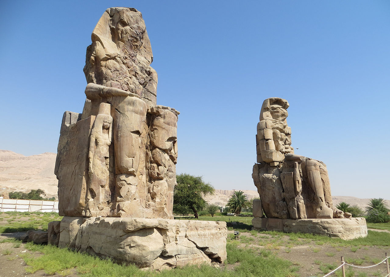 Imagenes de Egipto: Colosos de Memnon