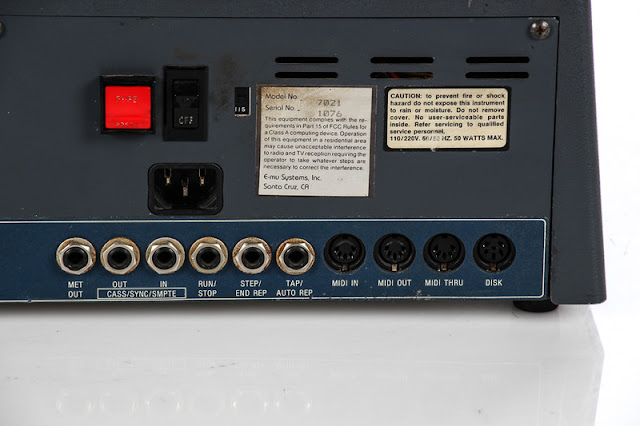 MATRIXSYNTH: E-Mu Systems SP-12 Turbo Sampling Drum Machine SN 1076