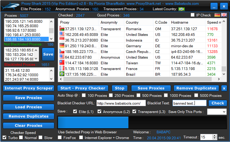 Download Proxy Shark 2017 Software Free - Free SEO Tools