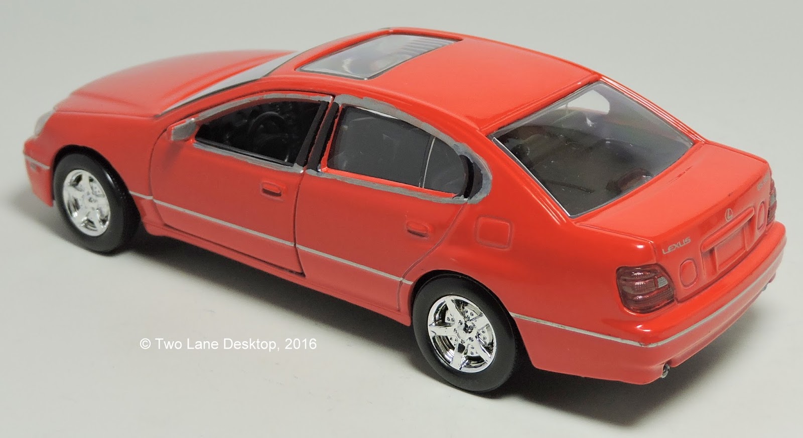 Tins Toys 1998 Lexus GS300, Kinsmart 2001 Lexus IS300, and Welly 2009 ...