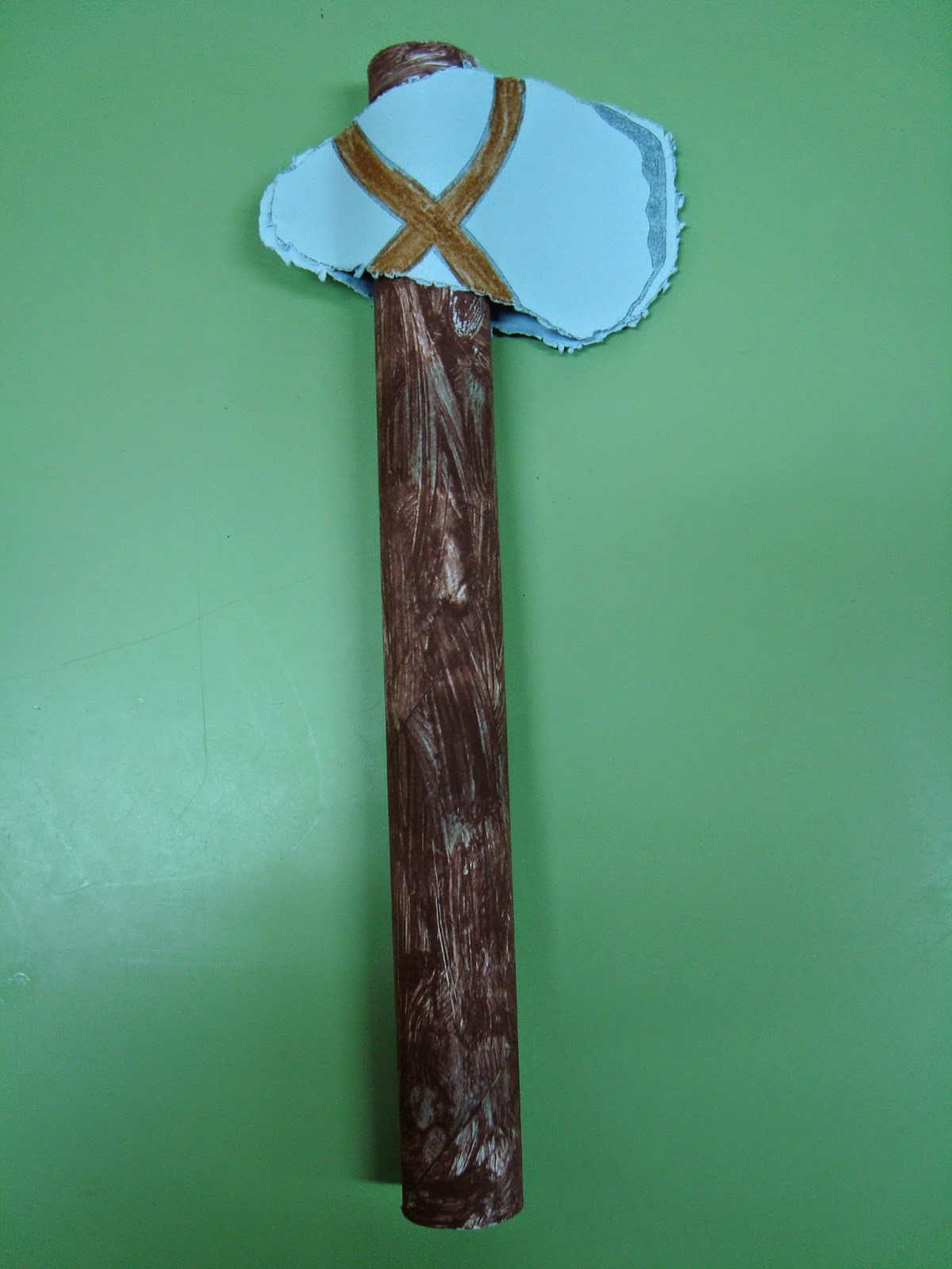 Plastificando ilusiones: Manualidad hacha