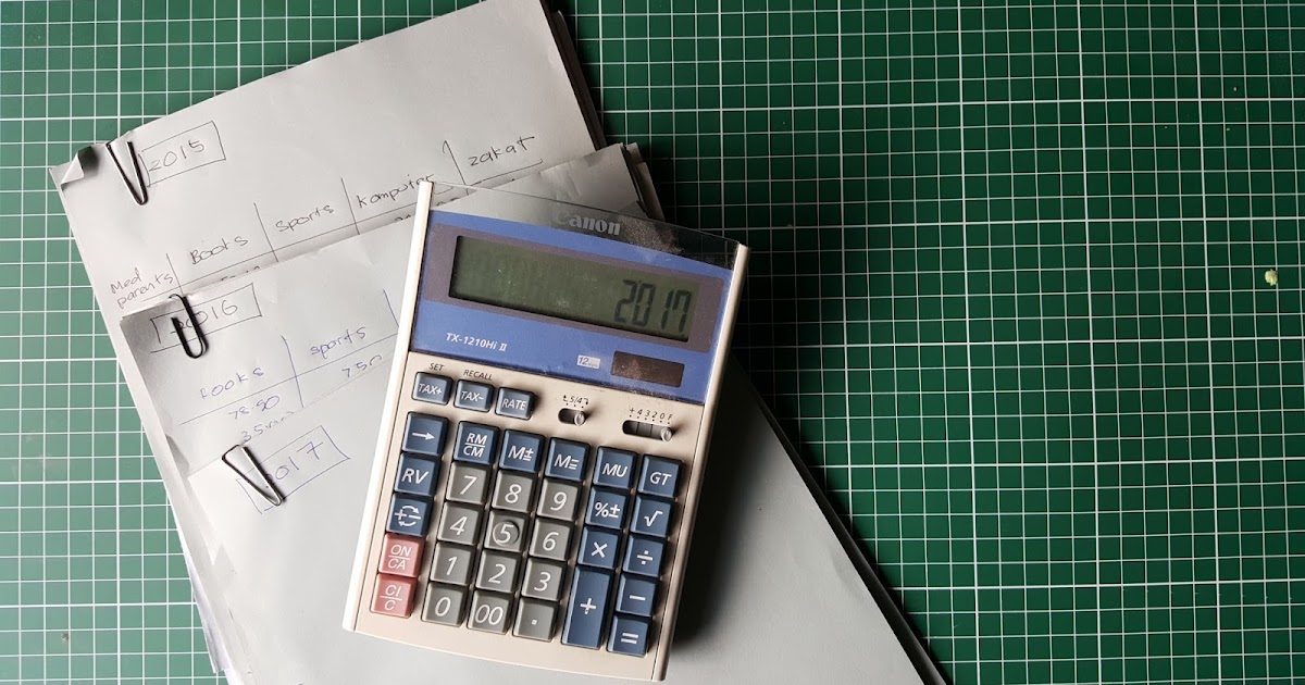 Tips Menyimpan Resit (Untuk Tujuan Cukai Pendapatan)